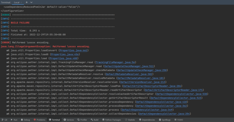 调试解决 java.lang.IllegalArgumentException: Malformed \uxxxx encoding 编译错误 - Ghost_chu's Blog